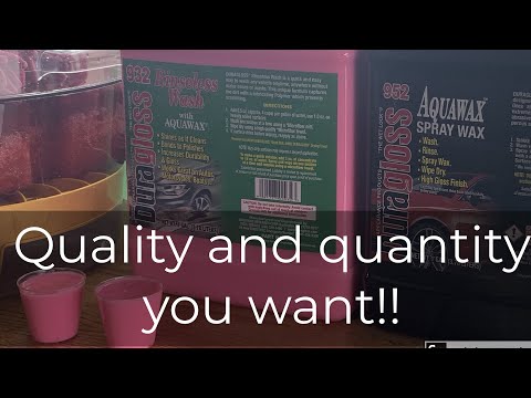 16oz - Duragloss Rinseless Wash with Aquawax – MadDetailer